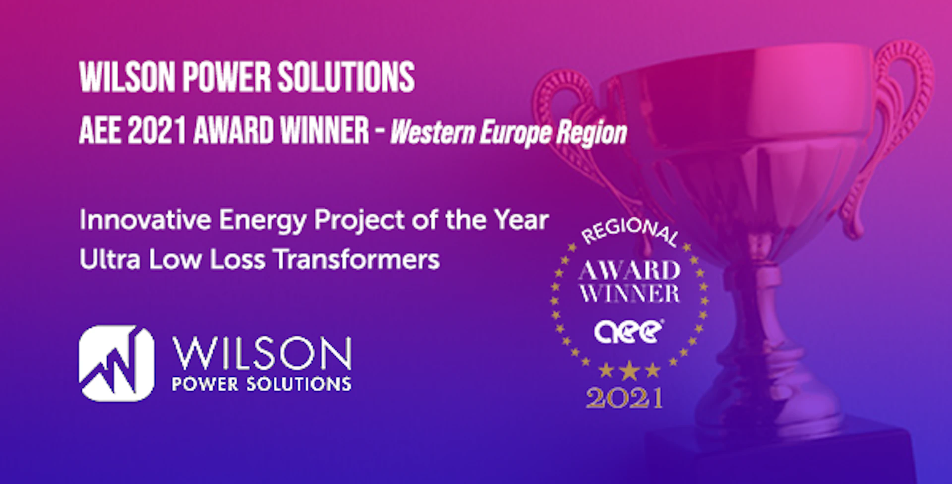 Wilson Power Solutions wins at the 2021 AEE Awards! | Wilson Power ...