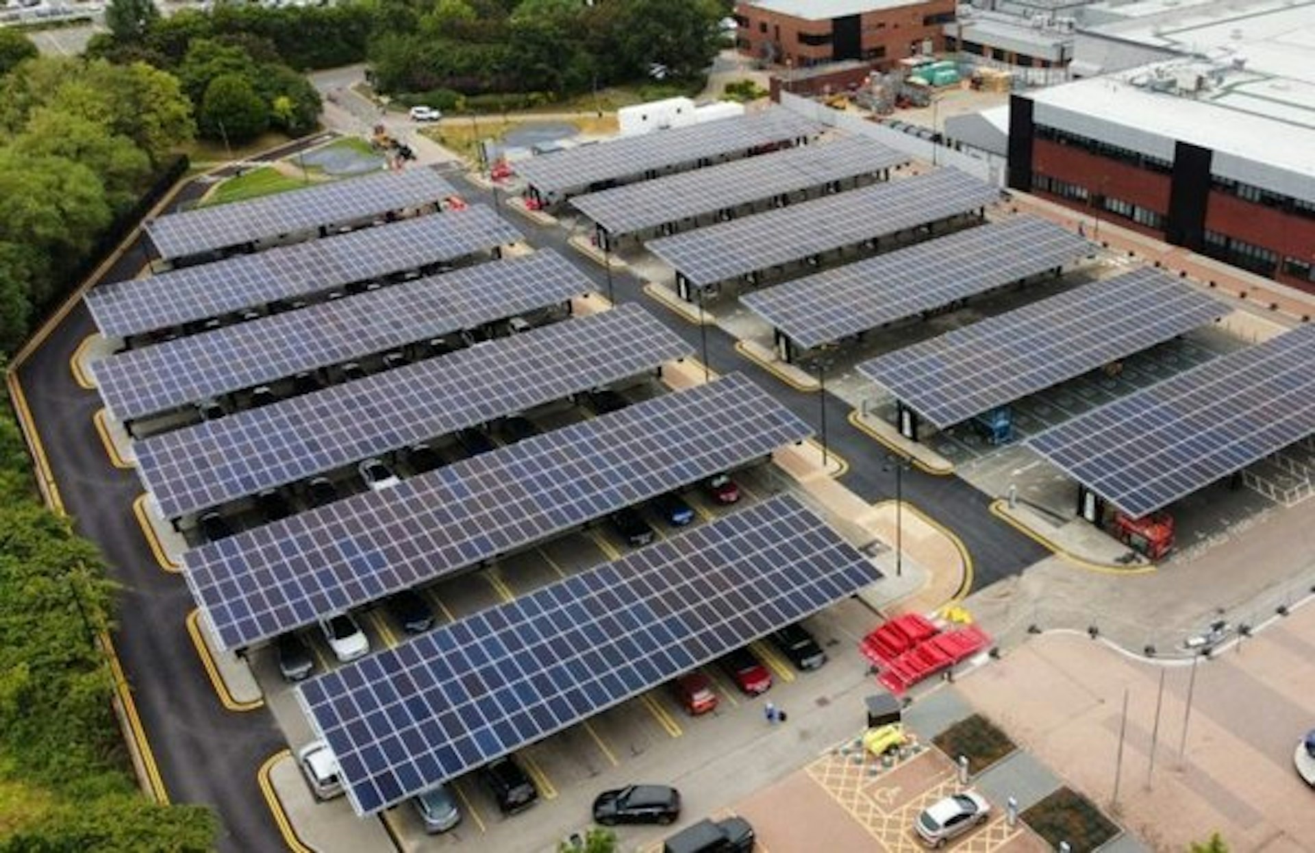 Solar Car Port with EV Charging | Wilson Power Solutions